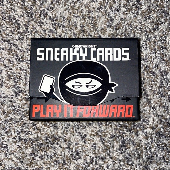 Gamewright | Games | Nwt Sneaky Cards Play It Forward Game Fun Cards To Play With Friends | Poshmark